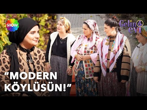 Gülcan Gelin, misafirlerini traktör üzerinde şalvarıyla karşıladı! | Gelin Evi 1598. Bölüm