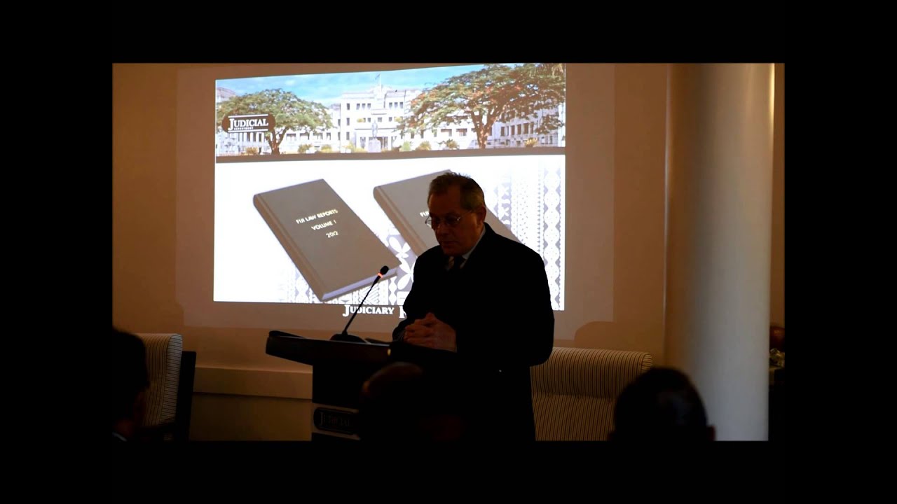 Chief Justice Anthony Gates - YouTube