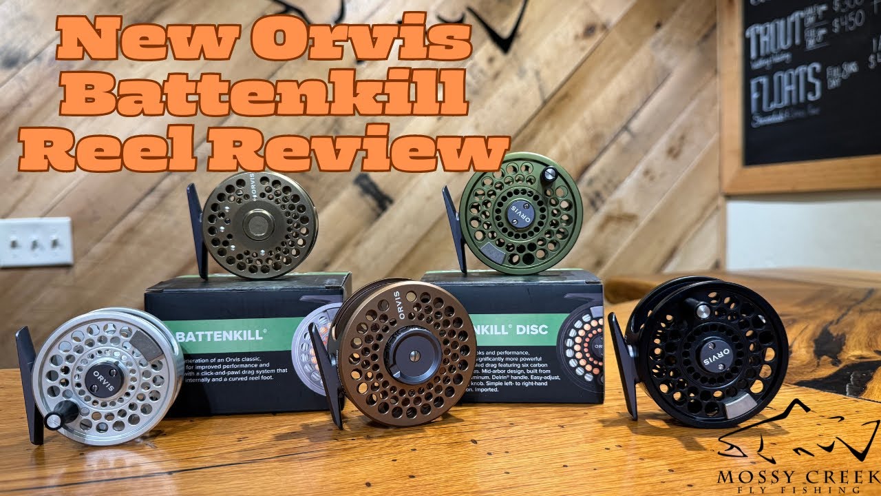 New Orvis Battenkill Disc and Battenkill Click Reel Review - YouTube