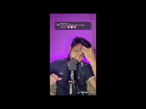Live streaming of ASMR With Zube