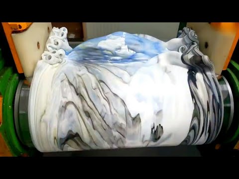 Silicone rubber color mixing | Oddly satisfying silicone color mixing ...