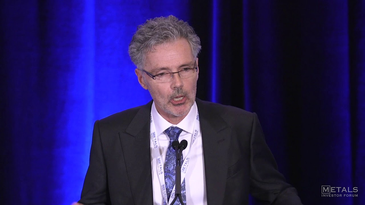 Kevin Keough, CEO of Evergold Corp. at the Metals Investor Forum on Nov ...