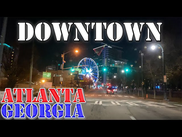 Georgia City At Night