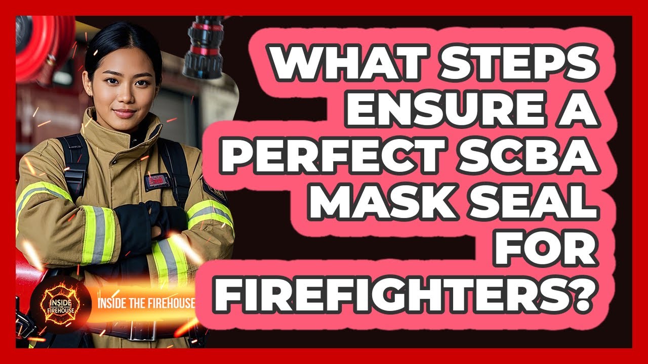 What Steps Ensure A Perfect SCBA Mask Seal For Firefighters? - Inside ...