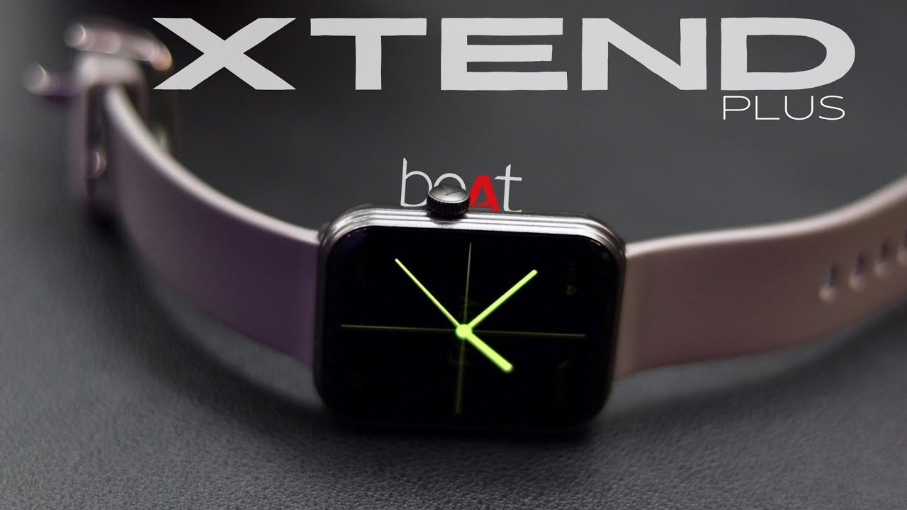 I got the TOP-RATED AMOLED SMARTWATCH ON AMAZON! Boat Xtend Plus ...