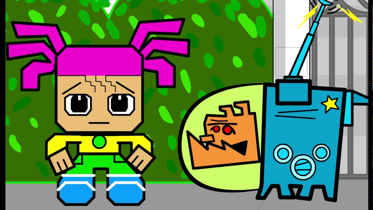 Agent Pixel Web cartoon Demo - YouTube