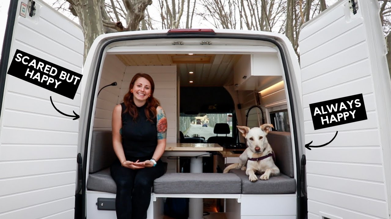 VAN LIFE BEGINS | Move in day and VAN TOUR! | Europe - YouTube