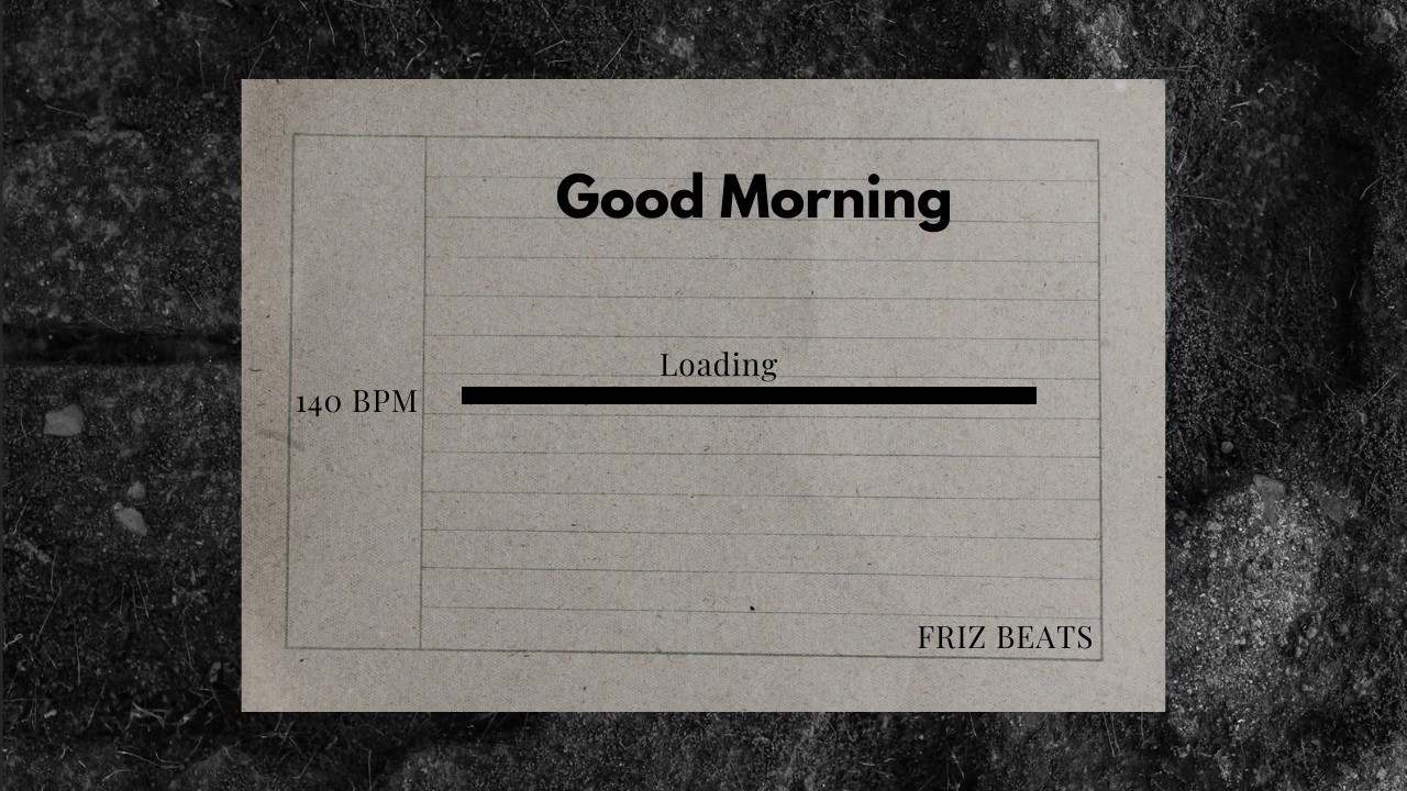 [FREE] Good Morning - Instru Rap 2020 (Prod. FRIZ BEATS) - YouTube