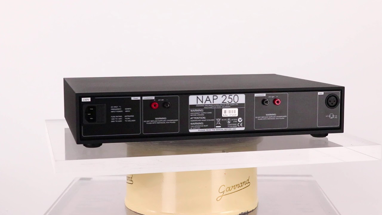 Naim NAP 250-2 - YouTube