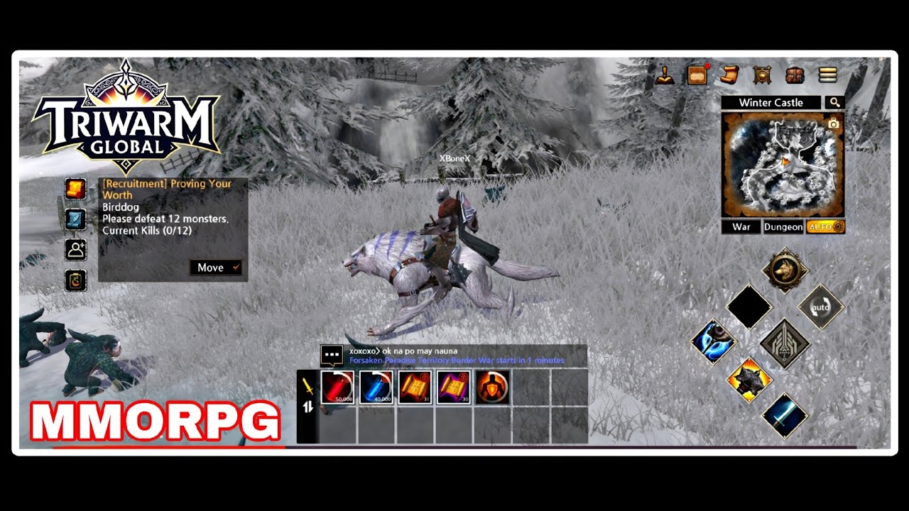 TRIWAR M GLOBAL GAMEPLAY NEW MMORPG FOR ANDROID/iOS - YouTube