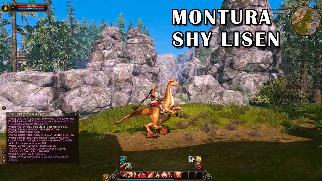 Cabal 2 (Cabal Online) - Montura Shy Lisen (Mounts) - YouTube