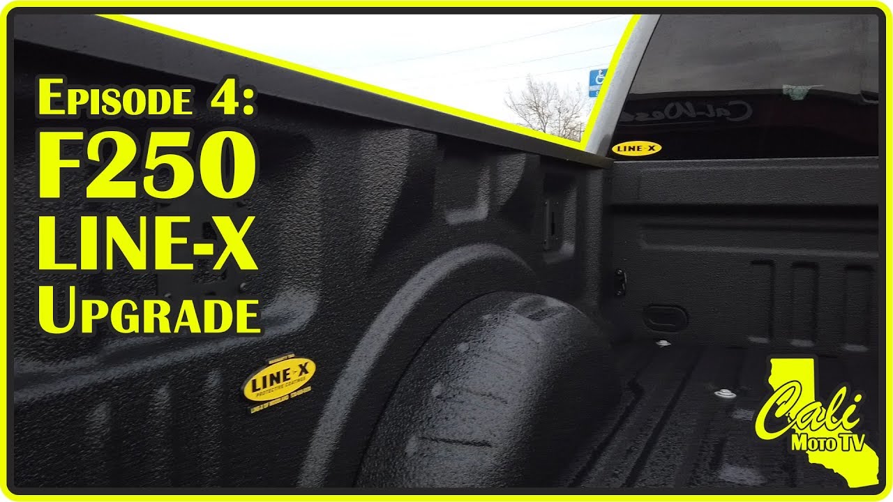 2019 Ford Super Duty F-250 Platinum Line-X Upgrade - YouTube