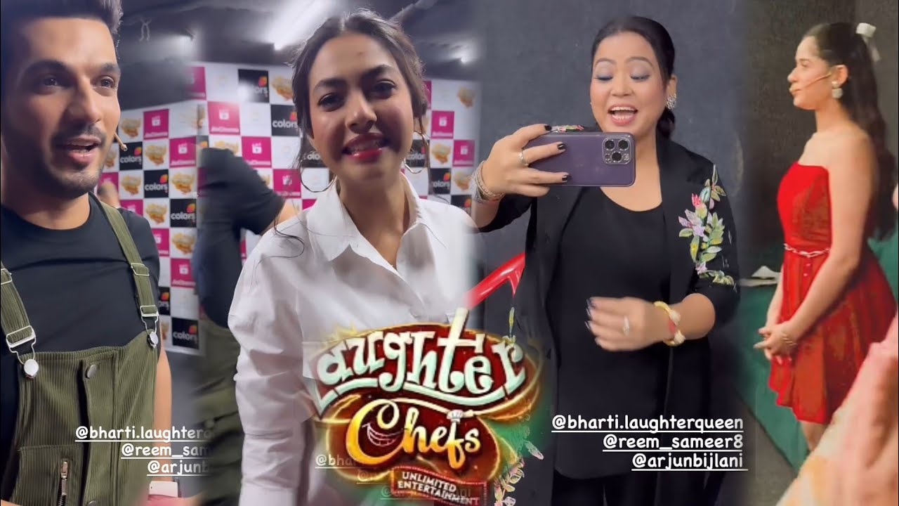 Laughter Chef Arjun , karan , Jannat , Bharti Mastii & Shooting - YouTube