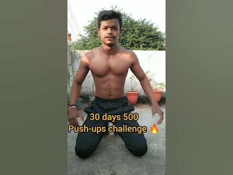 (Day 18) || 30 Days 500 push-ups challenge || 💪🔥☠️ - YouTube