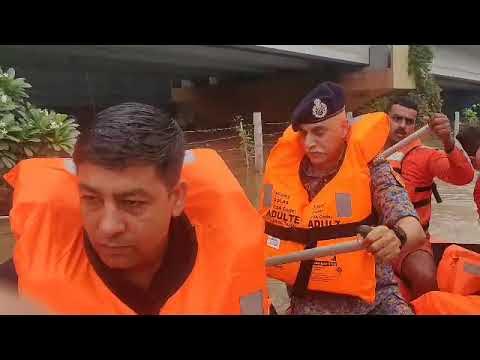 DG NDRF Reviewed flood situation in Delhi. #delhi #flood - YouTube
