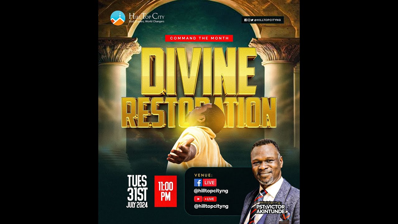 HOUR OF BREAKTHROUGH | PASTOR VICTOR AKINTUNDE #hilltopcityng #htc # ...