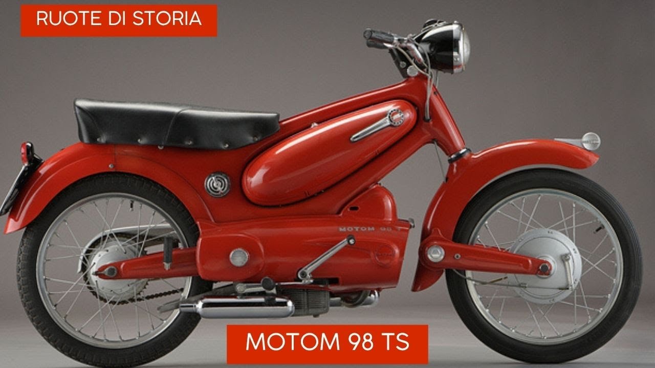 Motom T-TS 98: il sogno incompreso dell’ingegner Piero Remor. - YouTube