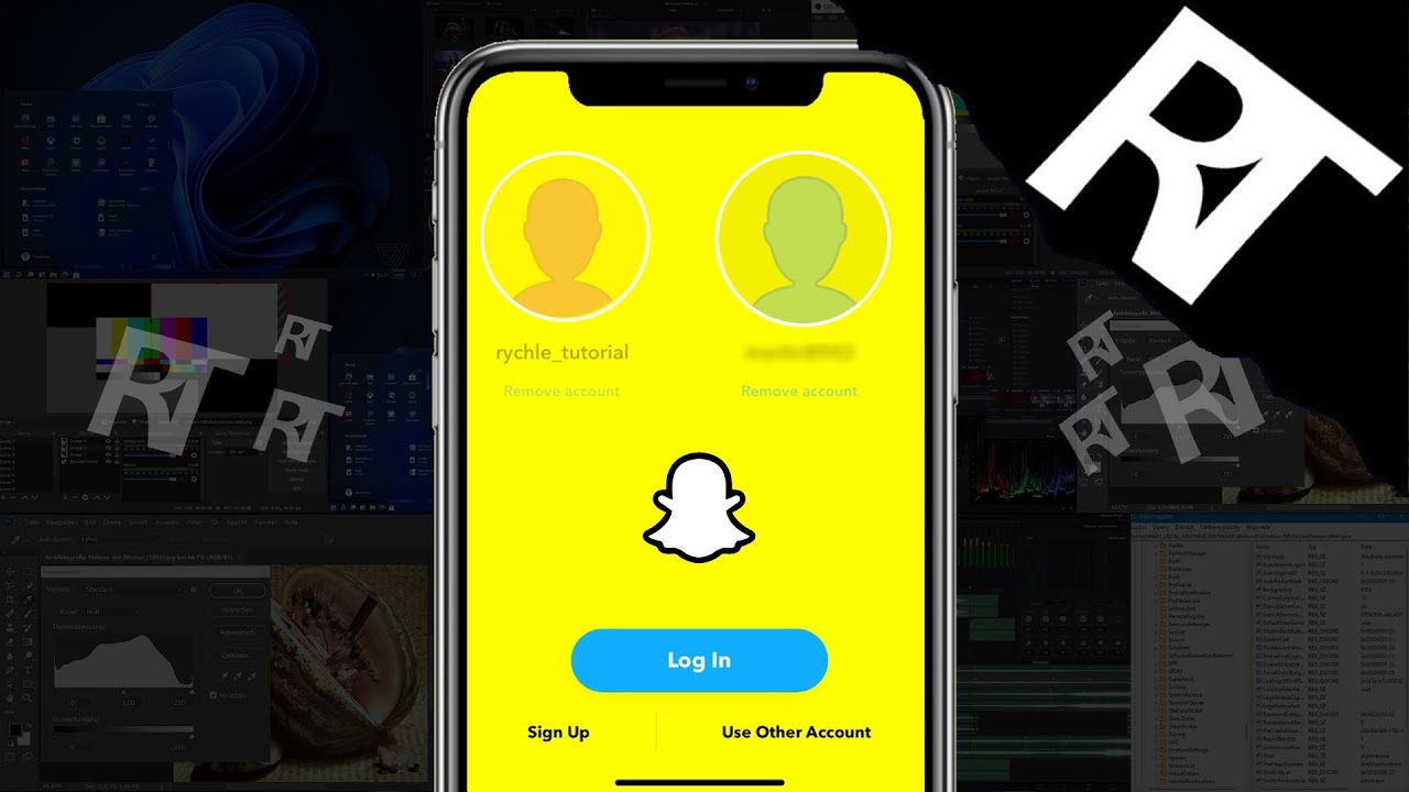Jak přidat druhý účet na Snapchatu - Snapchat - Jak přidat více účtu na ...
