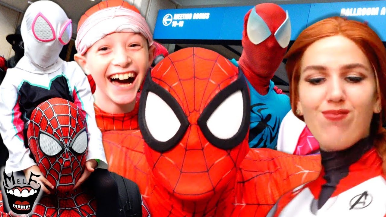 Spider-Man: SPIDER-VERSE & AVENGERS Wreak Havoc at COMIC CON!! | TBCC ...