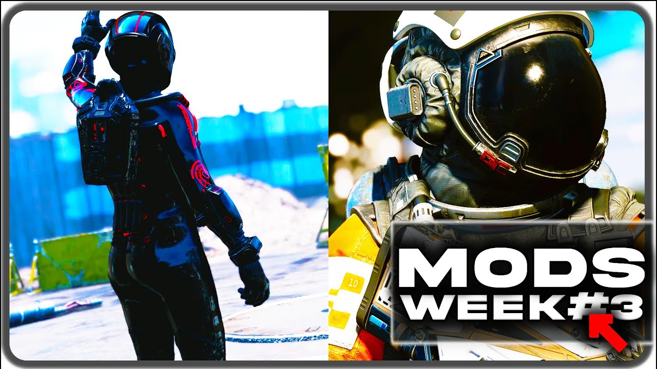 Starfield Mods Weekly #3 - Fallout Laser Cutter, New Space Suit, Star ...