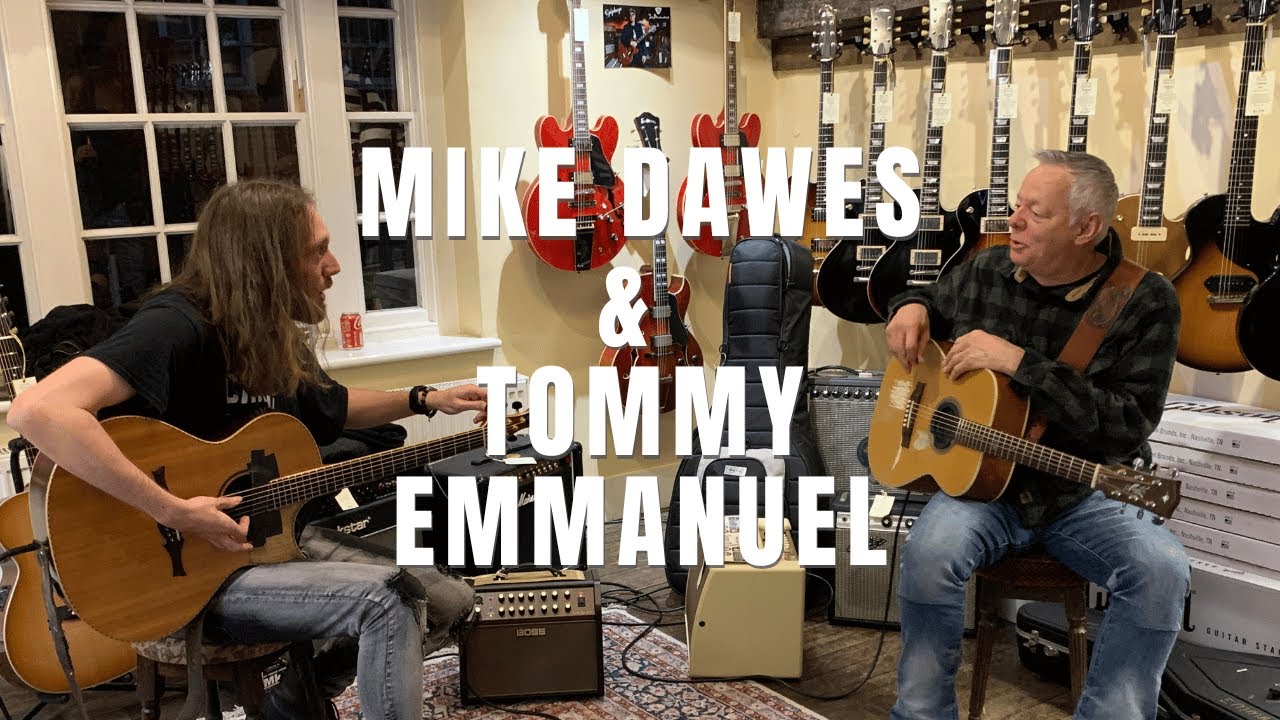 Mike Dawes & Tommy Emmanuel at Guitar Breaks! - YouTube