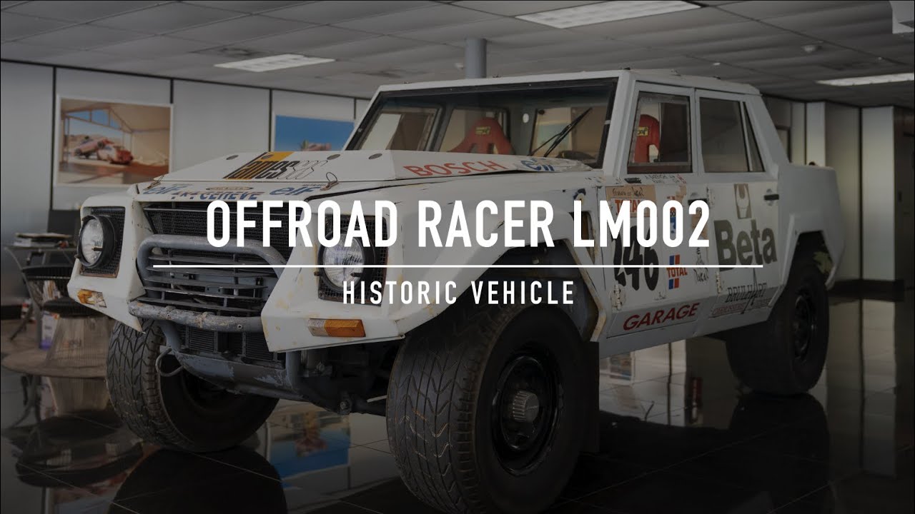 Lamborghini LM002 Dakar Rally Car ft. Andrea Barenghi - YouTube