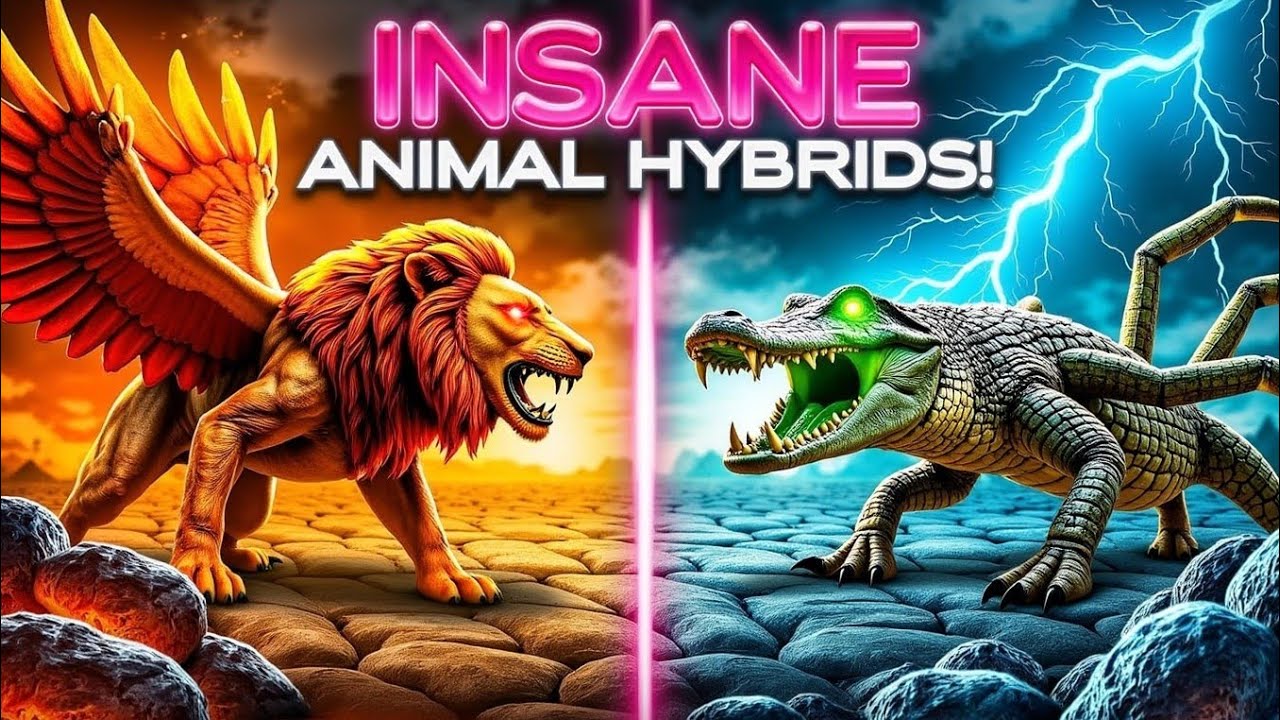 Compilation Animal Fusion 🤯| Mind-blowing Creatures - YouTube