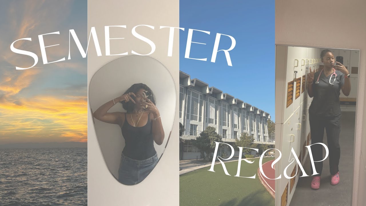 5TH SEMESTER RECAP | it's been a while... - YouTube