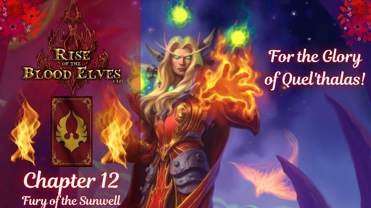 Let's Play Warcraft 3 Custom Campaigns "Rise of the Blood Elves ...