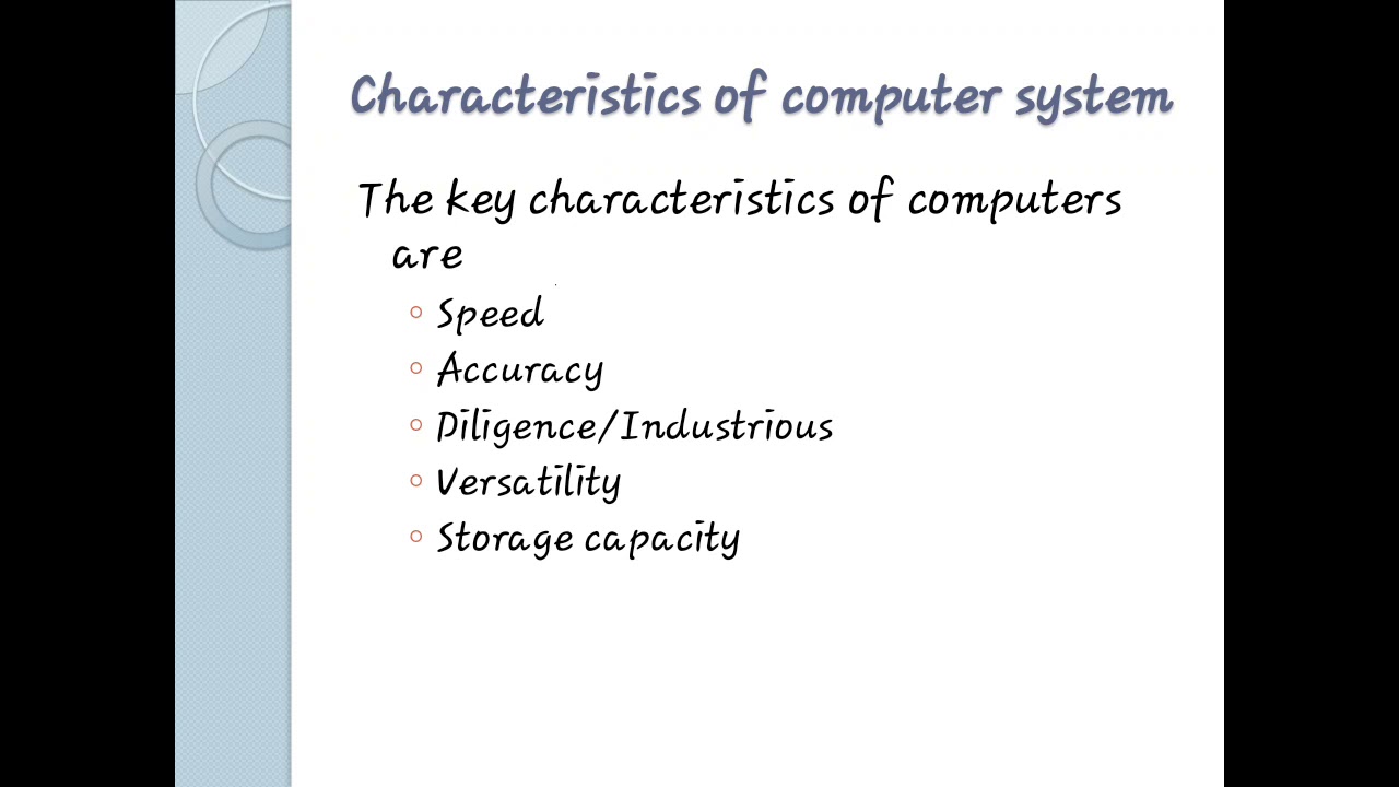 #Lecture- 4: Characteristics & Components of Computer in nepali - YouTube