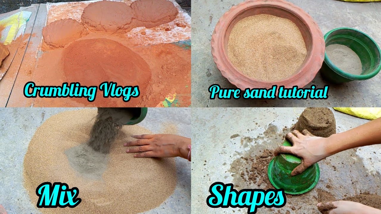 Pure Sand Complete Tutorial| Crumbling Vlogs Part -1 - YouTube