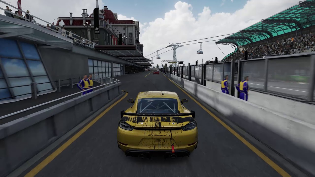 Forza Motorsport 7 Porsche Cayman GT4 2019@Bernese Alps Festival - YouTube