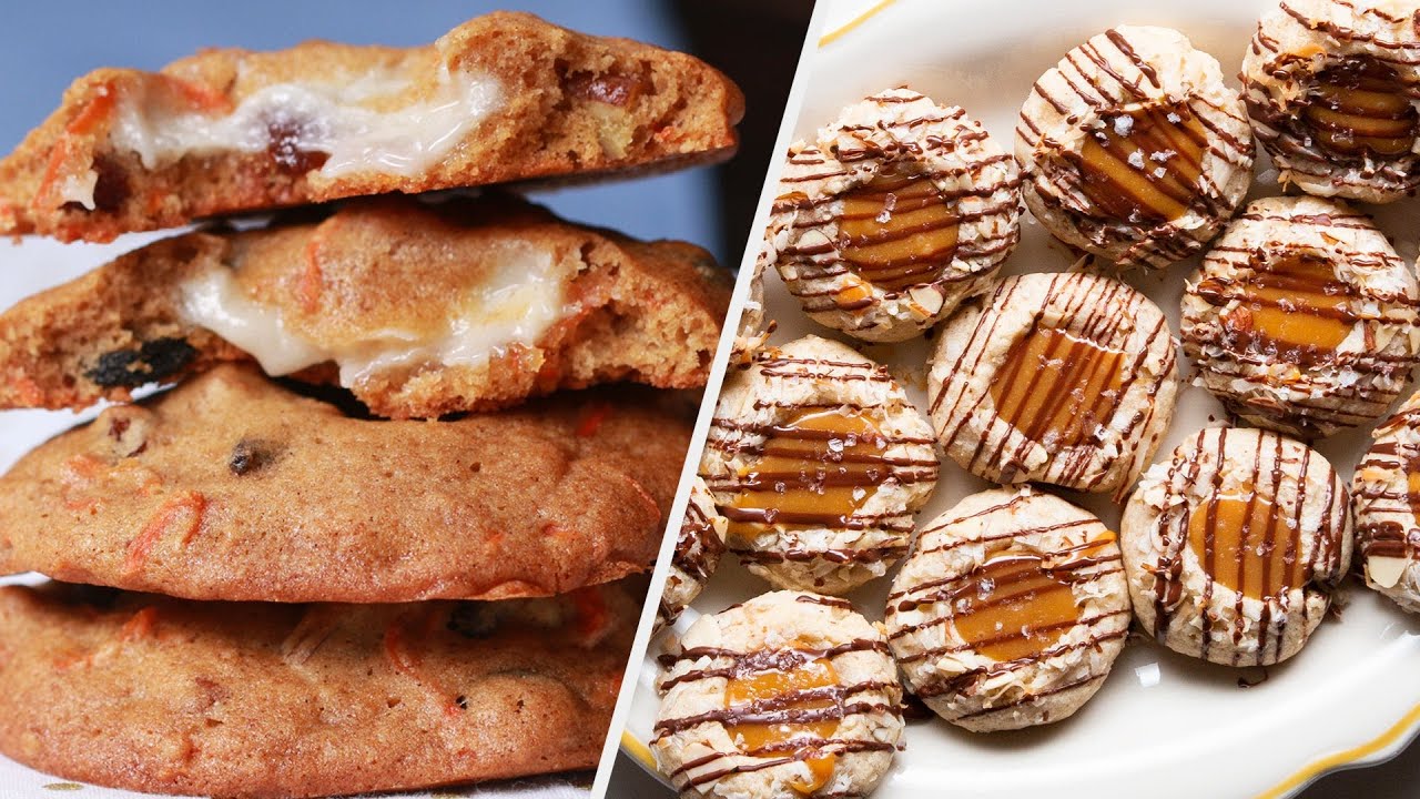 Five Holiday Cookies To Give Out As Gifts • Tasty - YouTube