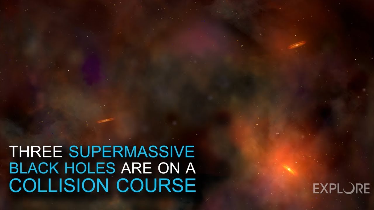 Rare Discovery: 3 Supermassive Black Holes Are On The Verge To Collide