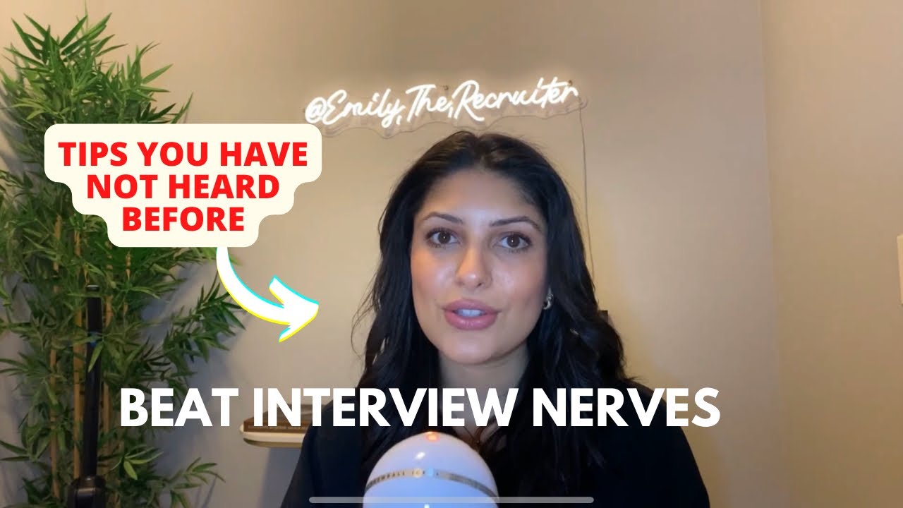 How To Stop Being Nervous In Interviews - EASY Tips From A Real ...