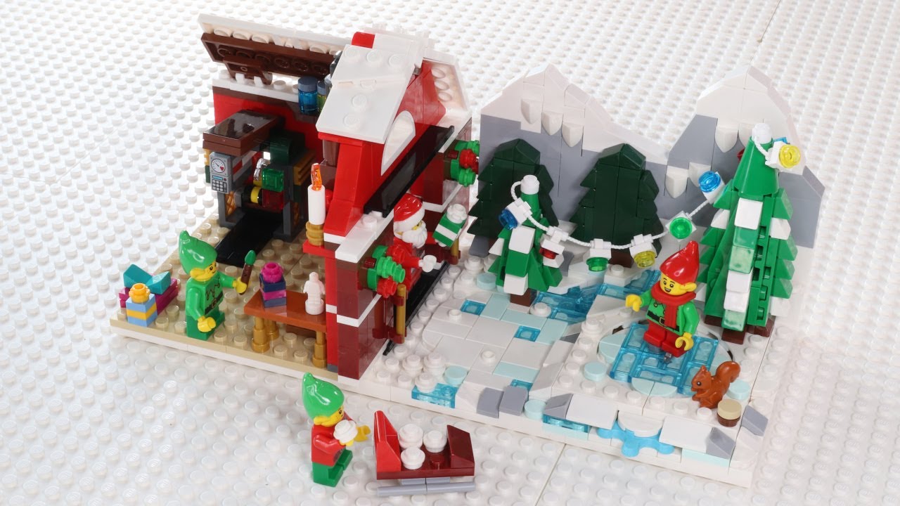 LEGO 40564 & 40565 - Winter Elves Scene & Santa's Workshop - Stop ...