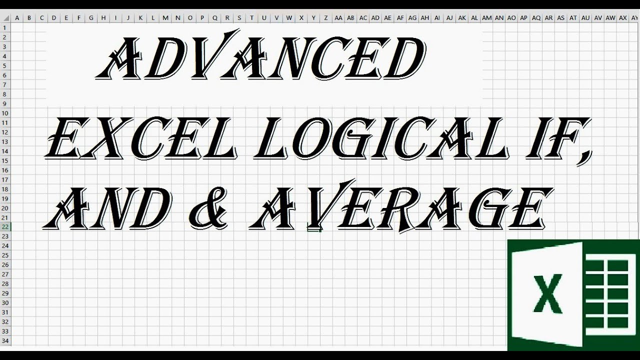 If And Formula With Multiple Conditions Excel Average Function YouTube If And Formula With Multiple Conditions Excel Average Function YouTube
