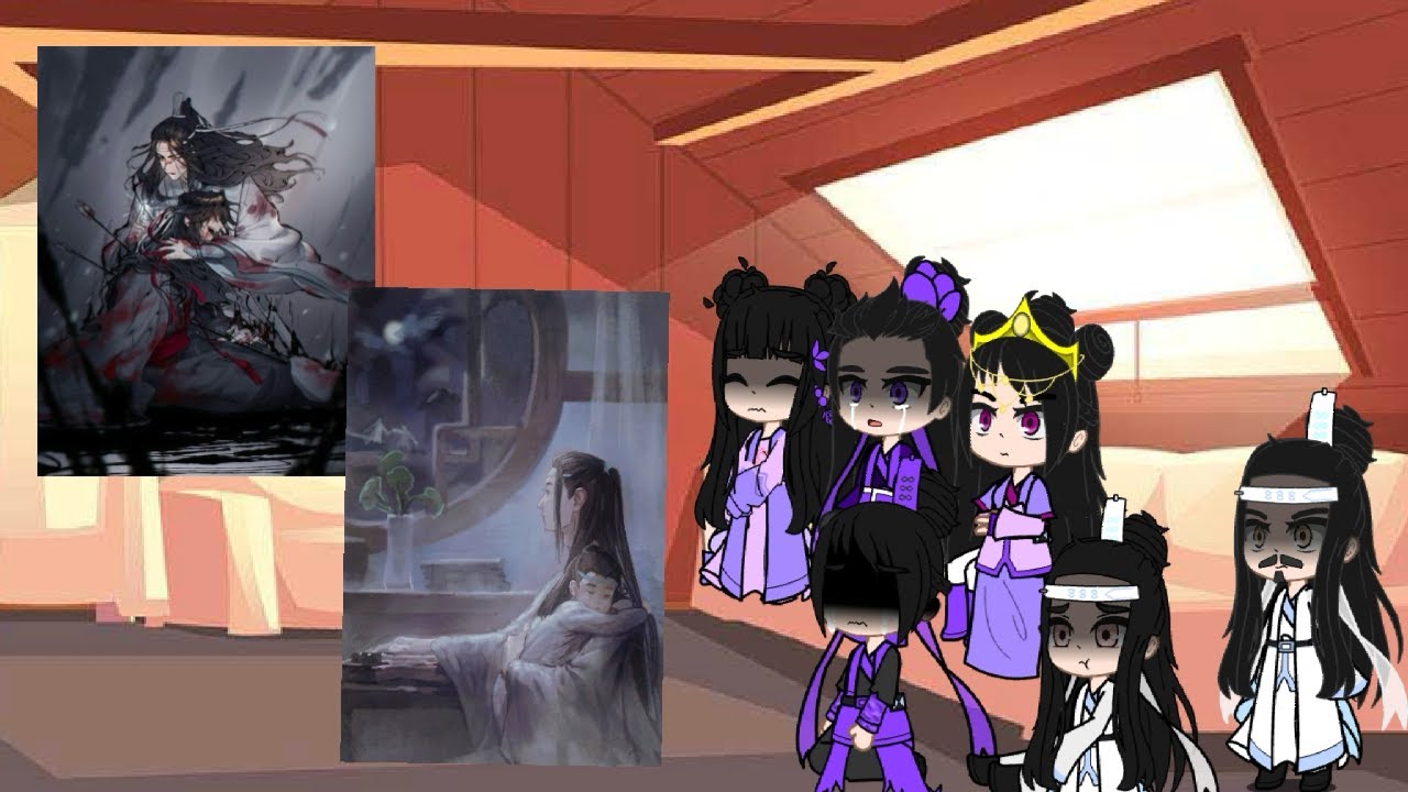 past lan sect and jiang sect react to wangxian ( angst ) part 3/5 - YouTube