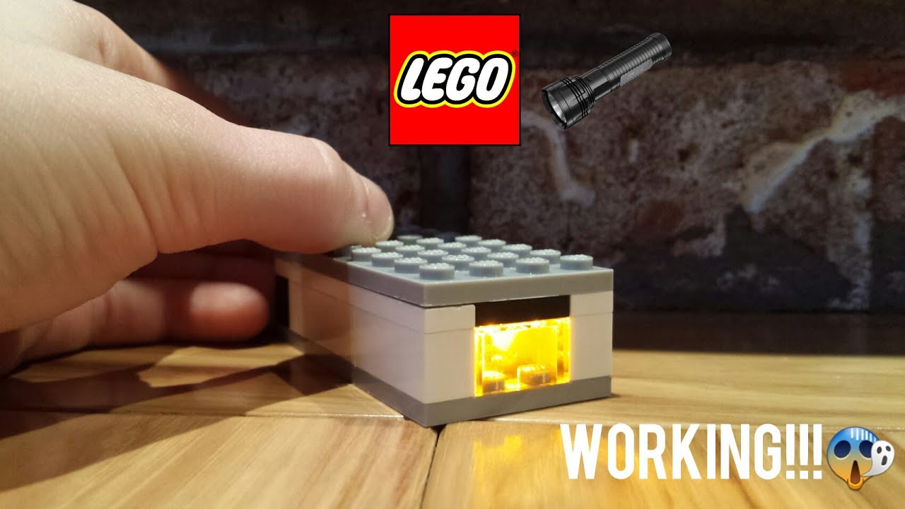 How To Make A Lego Flashlight - YouTube