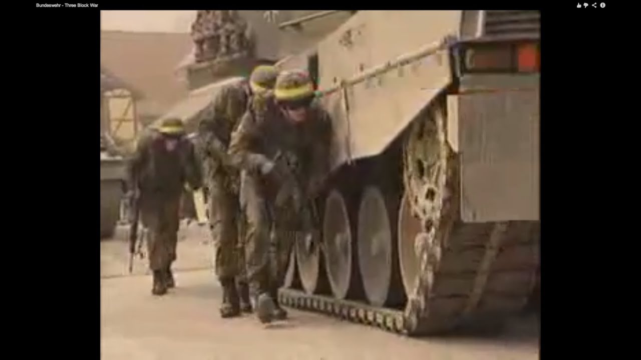 German Bundeswehr - Three Block War - YouTube