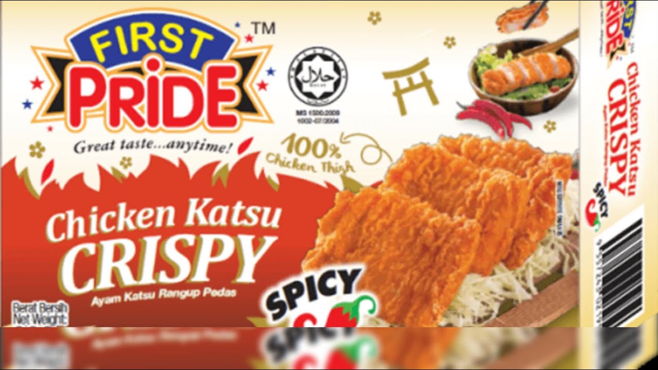 Burger First Pride Chicken Katsu Crispy | Spicy - YouTube