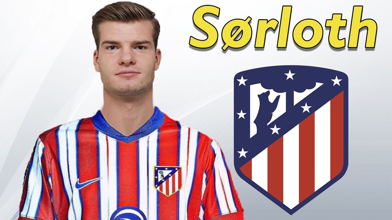 Alexander Sørloth Welcome to Atletico Madrid ⚪️🔴🇳🇴 Best Goals & Skills ...