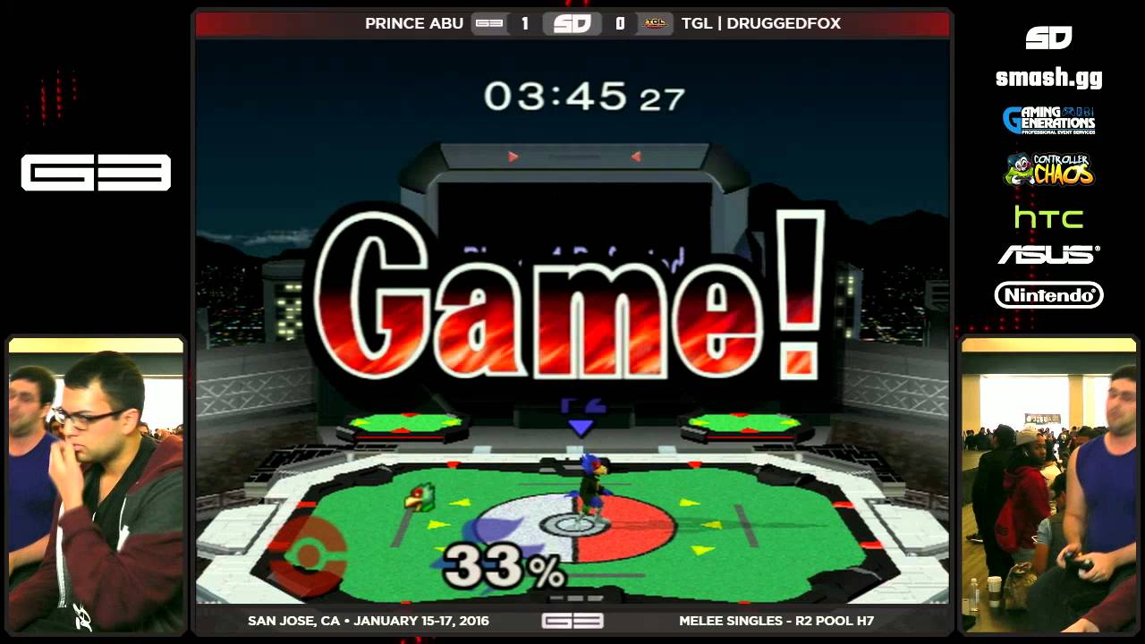 GENESIS 3 - Prince Abu (Jigglypuff) vs TGL|Druggedfox (Falco) - SSBM ...