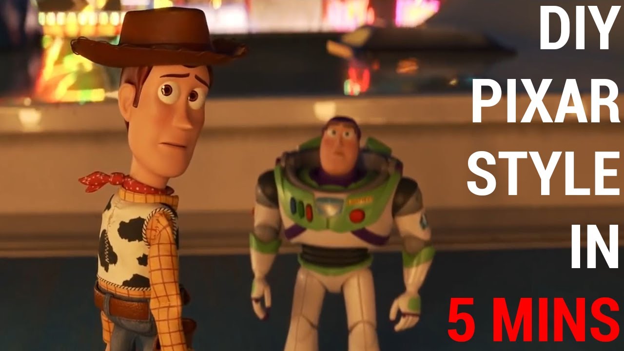 PIXAR STYLE Animation in 5 MINS - YouTube