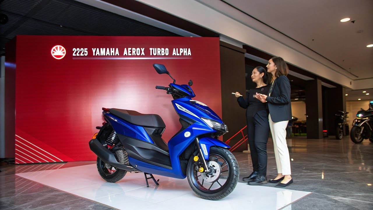 2025 New Yamaha Aerox Turbo Alpha – Ultimate Performance Scooter! - YouTube