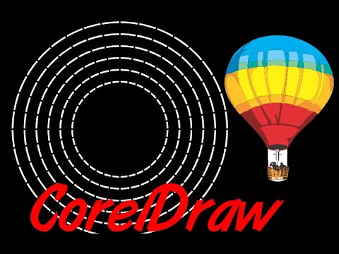 Corel Draw Tips & Tricks Even Dashed lines around a Circle - YouTube