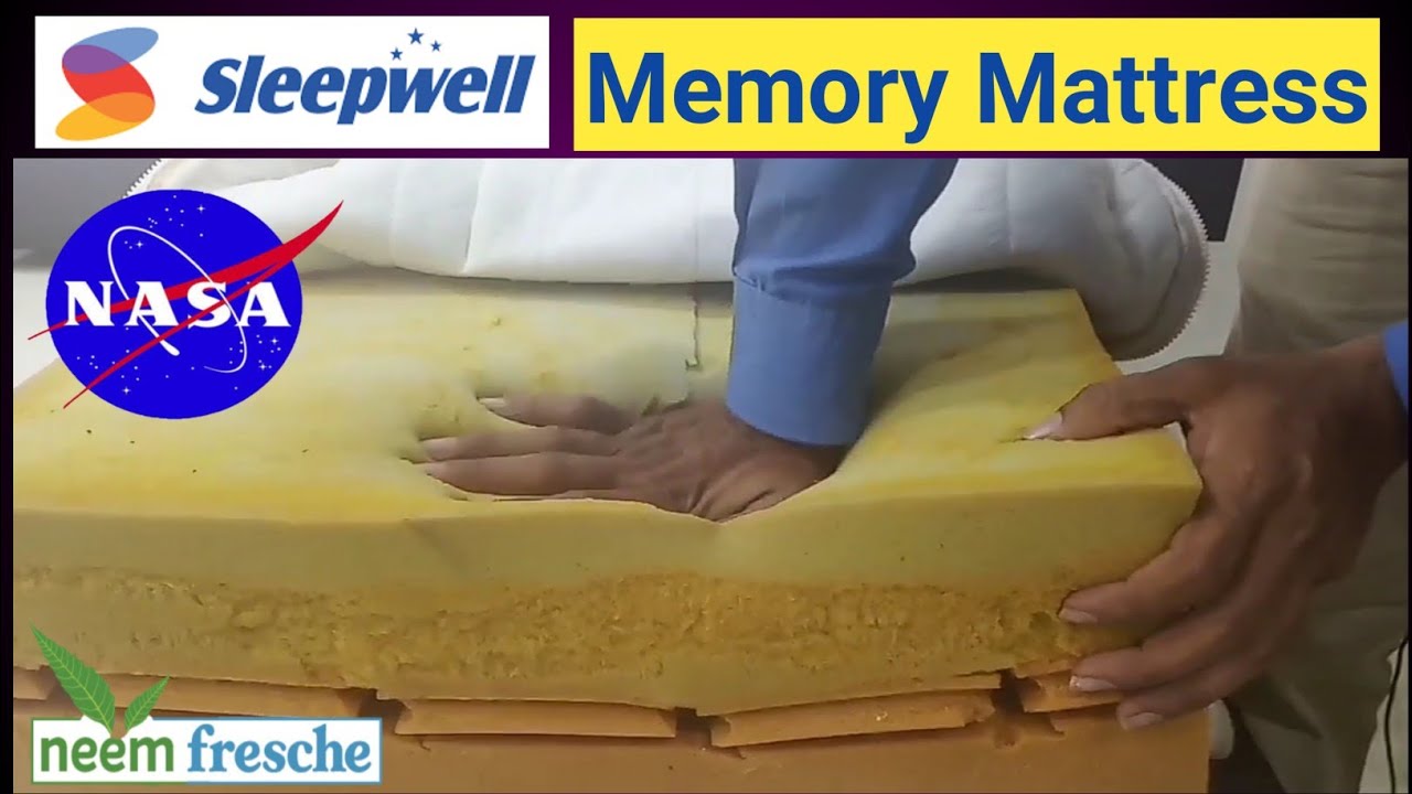 Sleepwell Mattress Impressions NASA's VISCO Memory Foam 2021 ! DETAILED ...