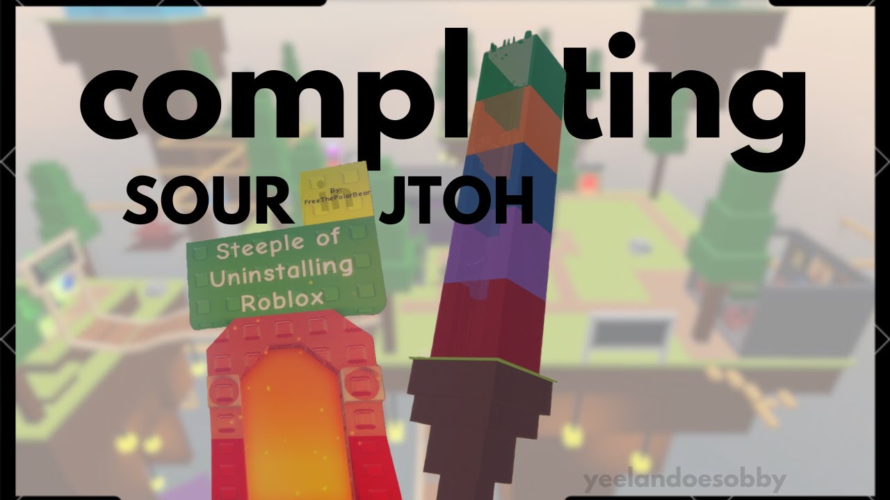 completing SOUR in JTOH! *new video made ever* - YouTube