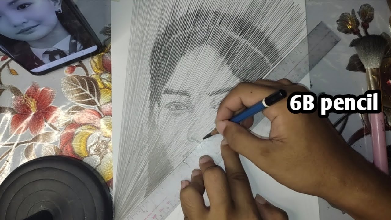 Drawing Althea Ablan using Graphite Pencil ️ 6B - YouTube