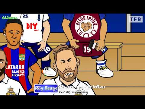 Ronaldo Steals Messi's trophies || The Roy Keane Show || 442oons